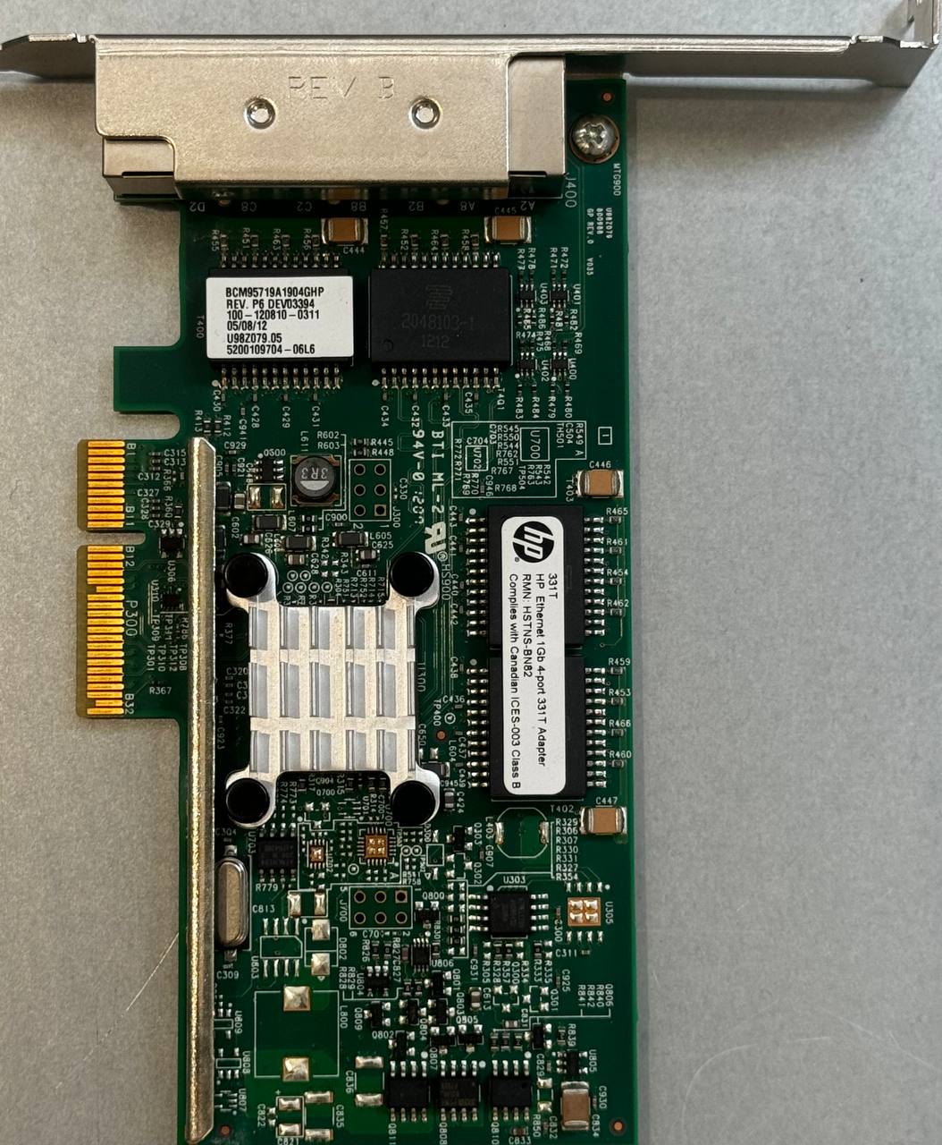 کارت شبکه سرور HP Ethernet 1Gb 4-Port 331T Adapter – پارت پرداز